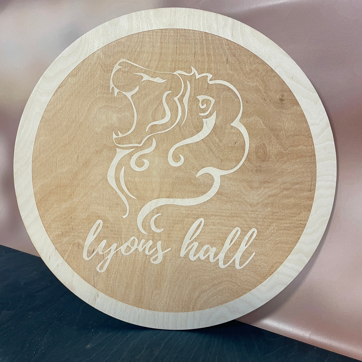 Lyons Hall Wall Sign – Irish Woodworks