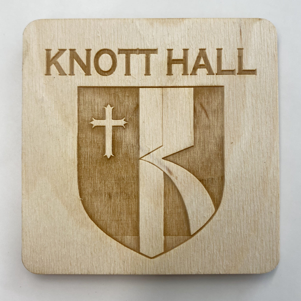 Knott Hall Coaster Set – Irish Woodworks